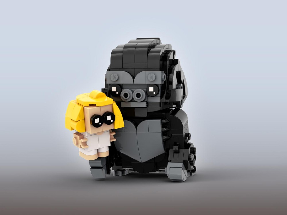 LEGO MOC Kong Brickheadz LEGO MOC - King Kong by Eugenio Iacono ...