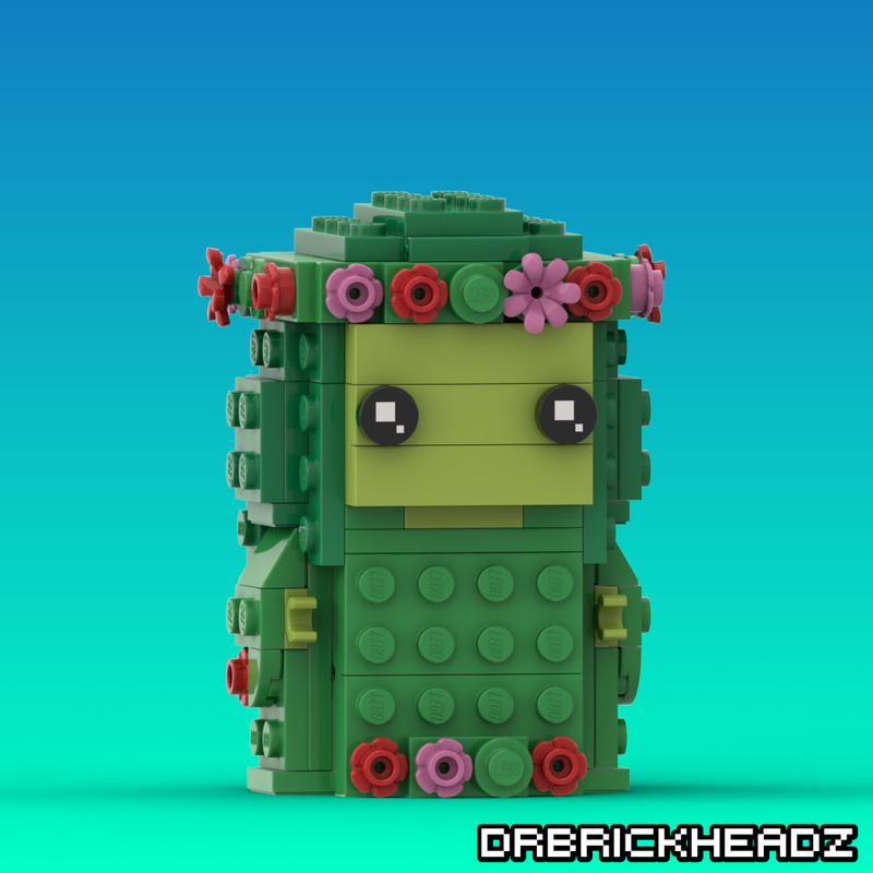 LEGO MOC Te Fiti (Moana) Brickheadz by DrBrickheadz | Rebrickable ...