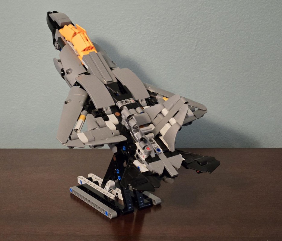 LEGO MOC F22 Raptor by BricksByCas24 | Rebrickable - Build with LEGO