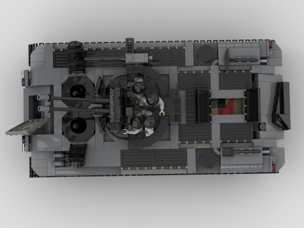 Lego Moc M42 Duster Aa Spg By Etphhm Rebrickable Build With Lego