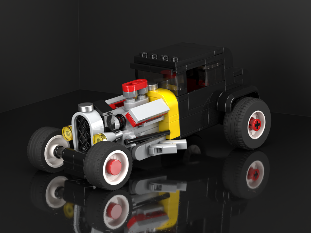 LEGO MOC 1923 Ford Model T Hot Rod/ Bucket T by riekerverse ...