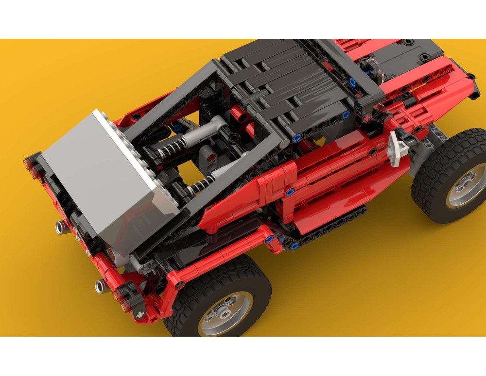 Lego Moc Small Rc Trophy Truck By Pumluf Rebrickable Build With Lego