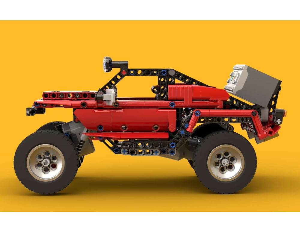 LEGO MOC Small RC Trophy Truck by pumluf | Rebrickable - Build with LEGO