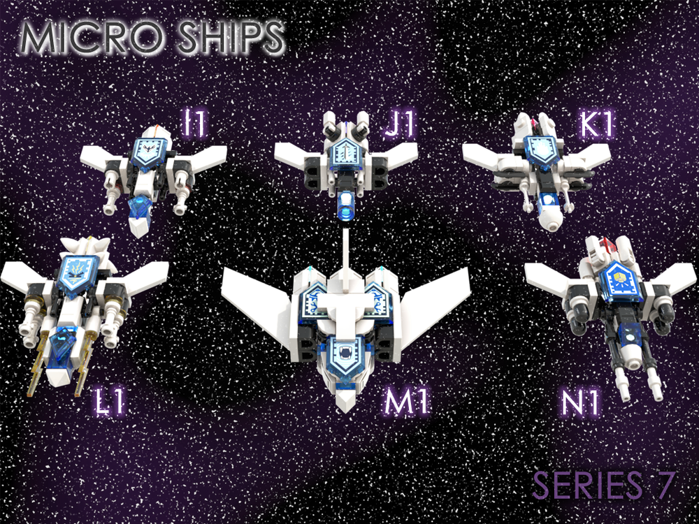 LEGO MOC Micro Ships - Series 7 by Thomus_Bean | Rebrickable - Build ...
