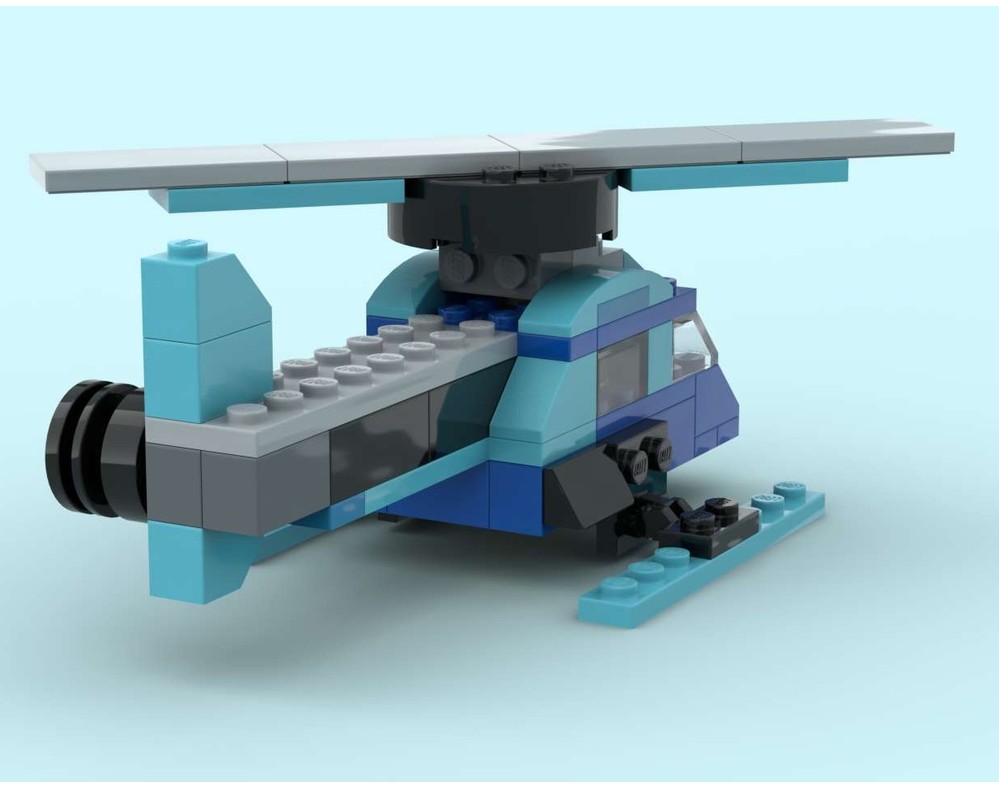LEGO MOC Helicopter 10698 by flobert2 | Rebrickable - Build with LEGO