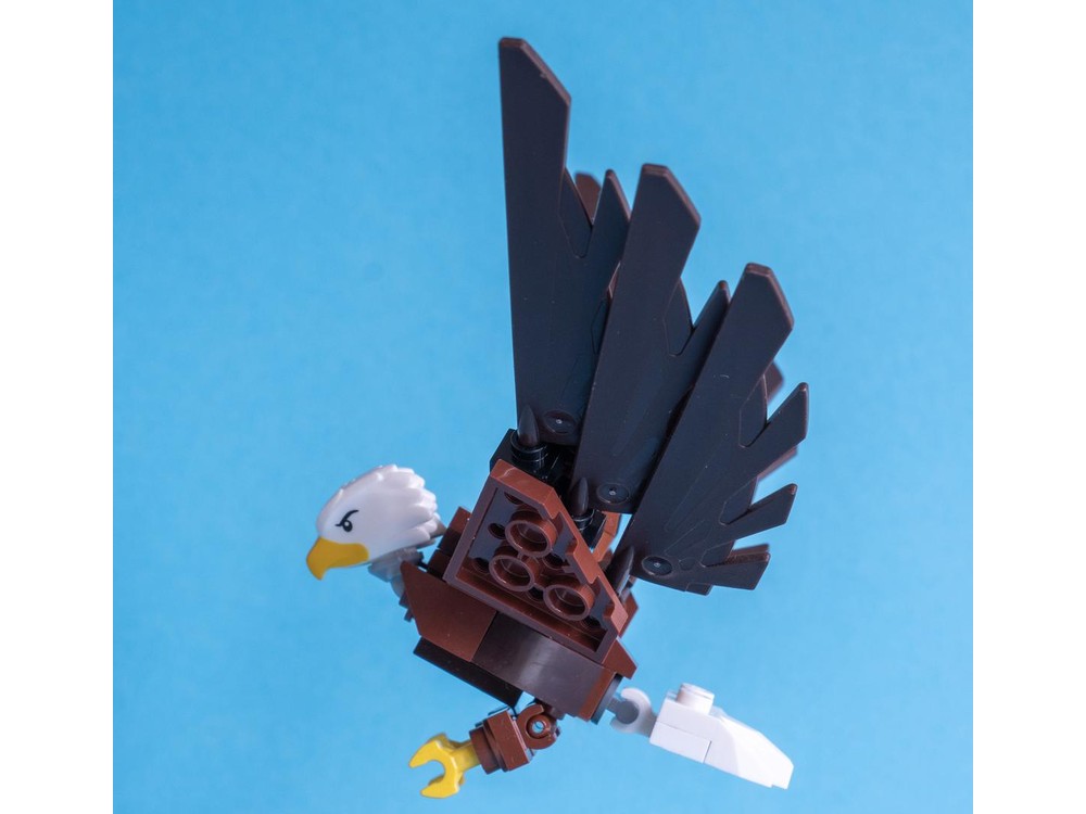 Lego Moc Eagle Body For Aarakocra Ranger Head By Skabram Rebrickable