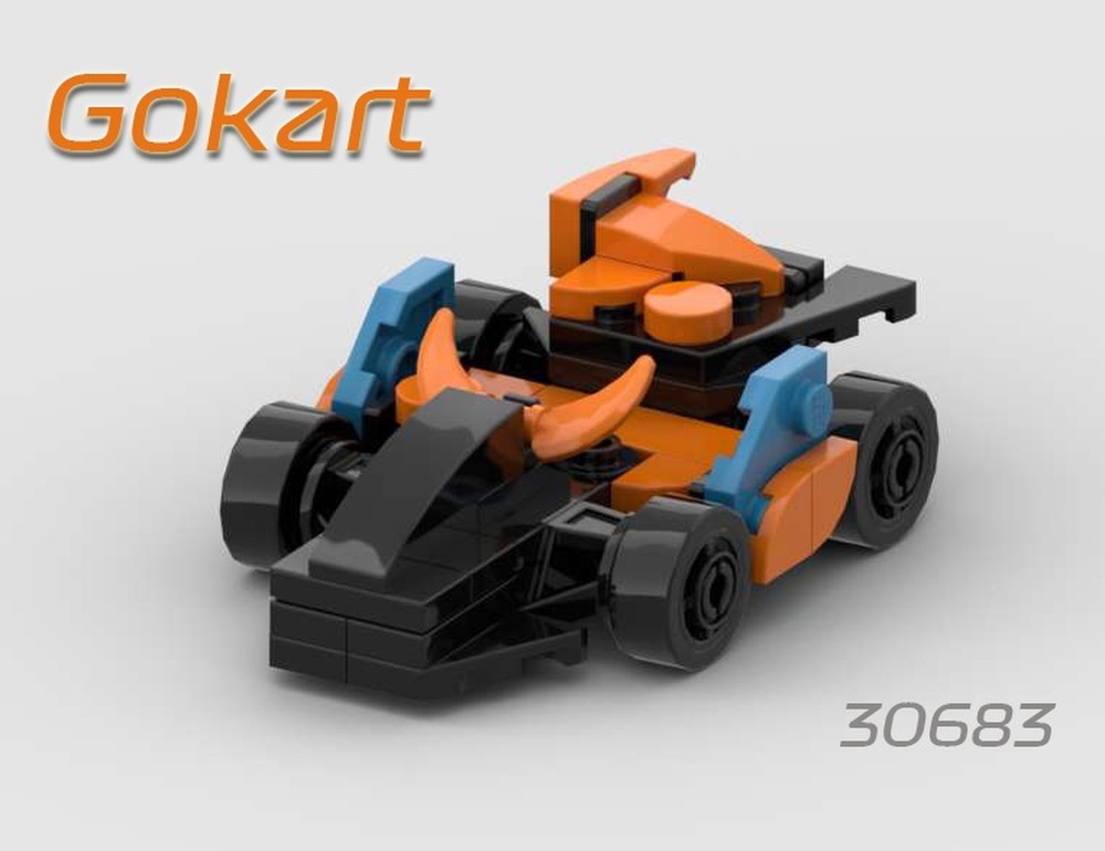 LEGO MOC 30683 Gokart by dLegooo | Rebrickable - Build with LEGO
