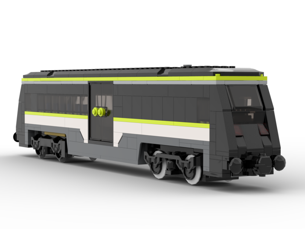 LEGO MOC Railbus by Ex0 | Rebrickable - Build with LEGO