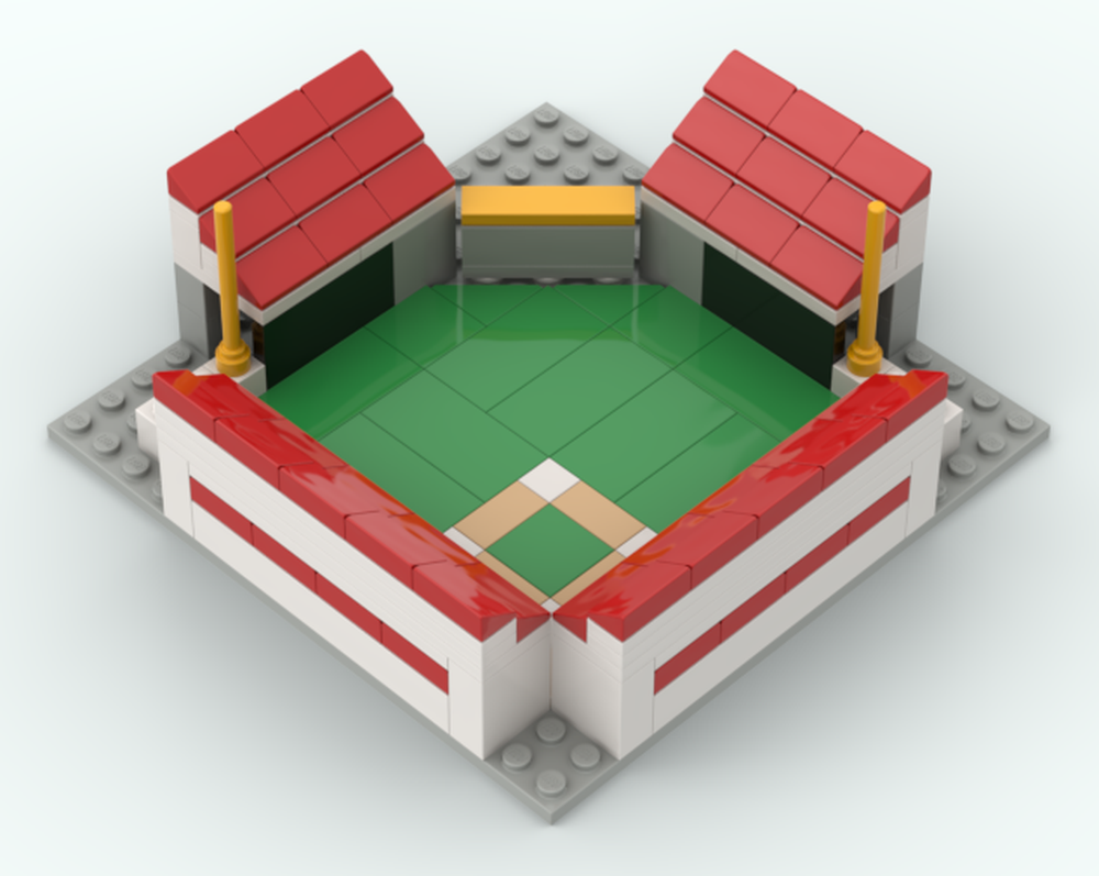 LEGO MOC Micro Baseball Stadium by DarceVader | Rebrickable - Build ...