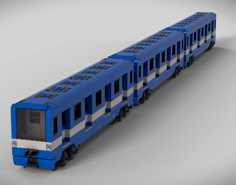 LEGO MOC Montreal Metro MR-73 by - Train Lover - | Rebrickable - Build ...