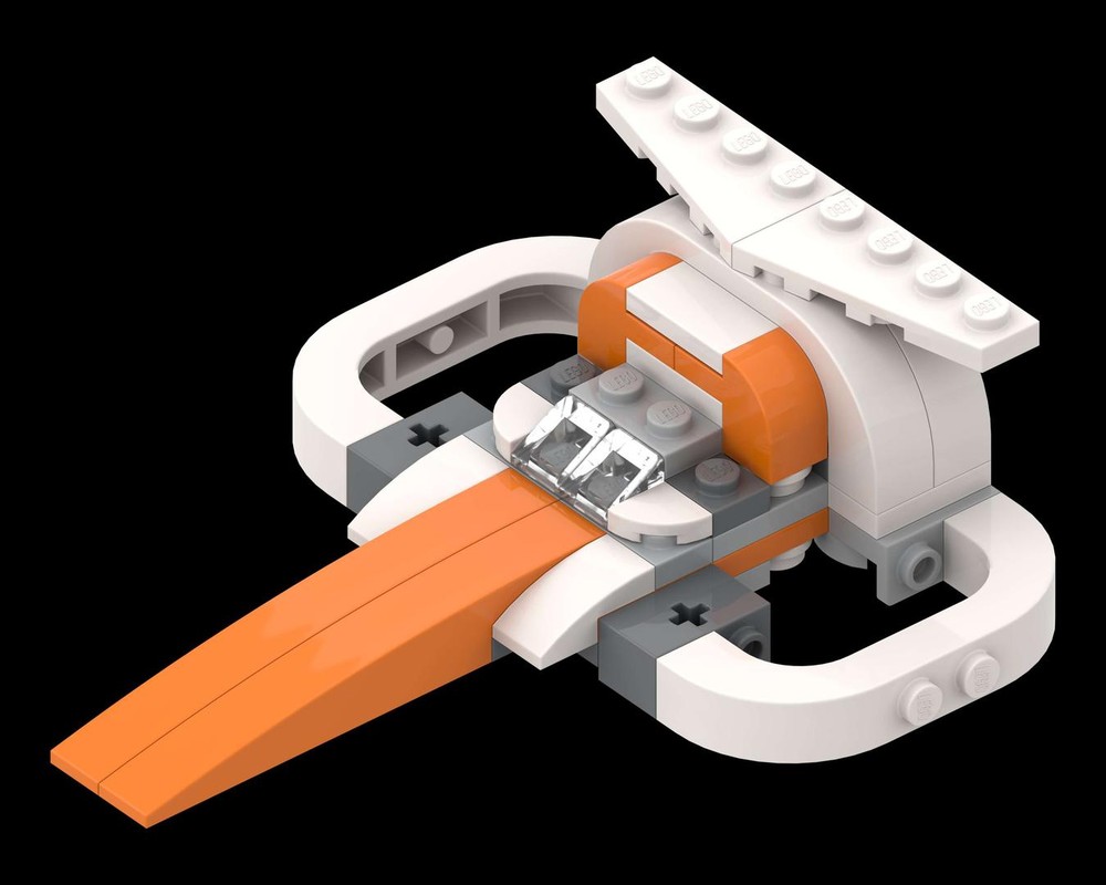LEGO MOC 31071 Micro Scale Spaceship 2 by BrickCastleFan | Rebrickable ...