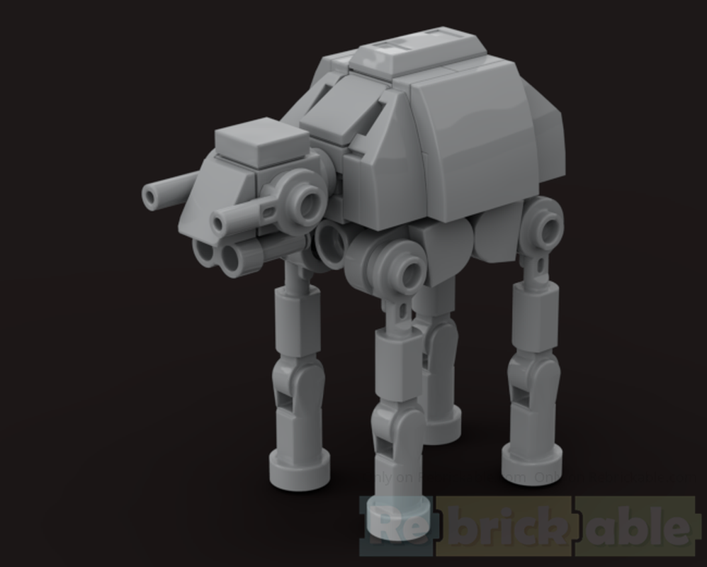 LEGO MOC Micro AT-AT walker by LKBuilds | Rebrickable - Build with LEGO