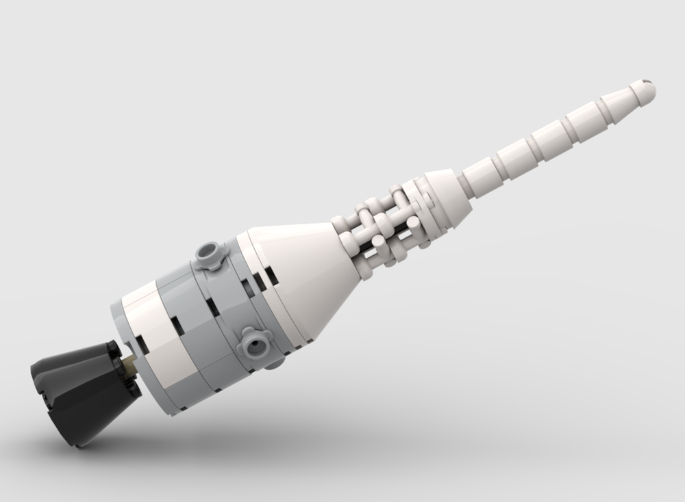 LEGO MOC Saturn V Command Service Module Upgrade by dlpitbull66 ...