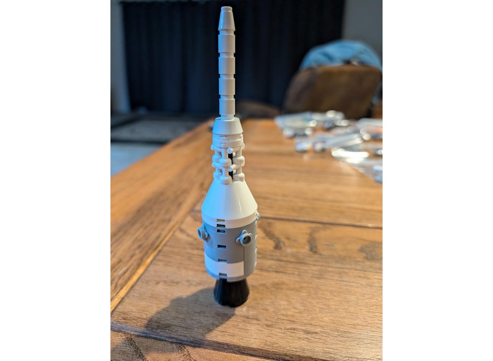 LEGO MOC Saturn V Command Service Module Upgrade by dlpitbull66 ...