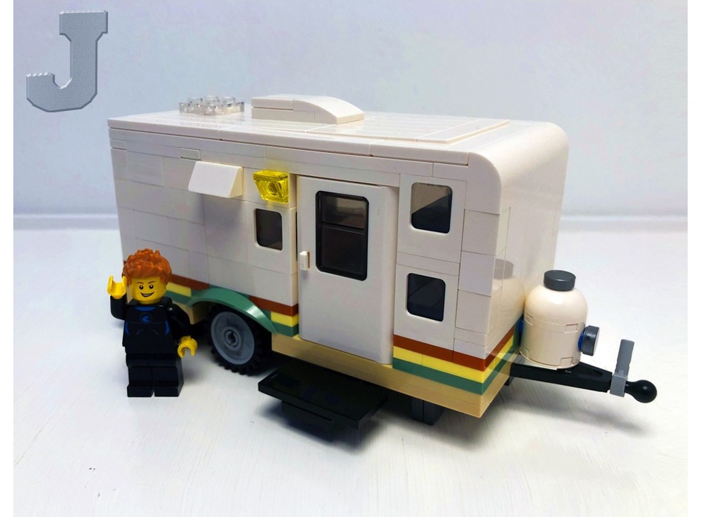 LEGO MOC Cozy Camper Travel Trailer Caravan by jaystepher | Rebrickable ...
