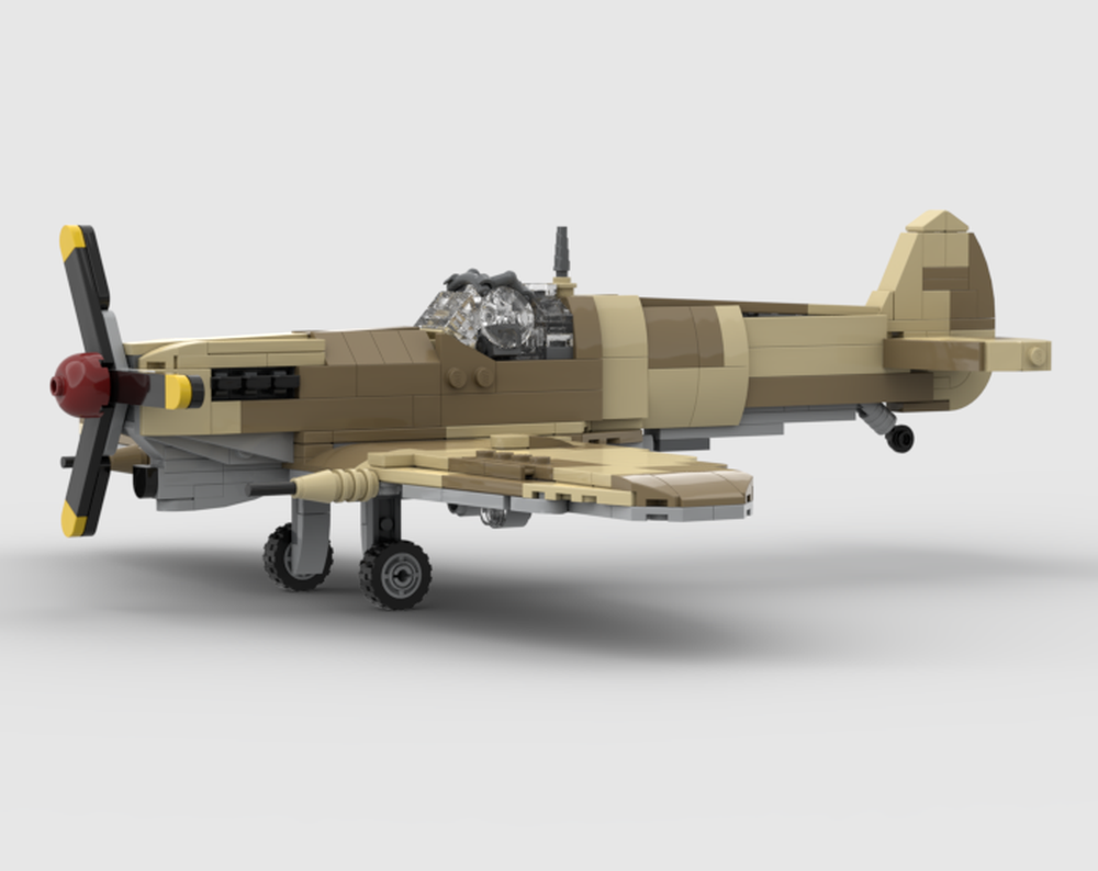 LEGO MOC Supermarine Spitfire Mk VB Trop by LucaLoveUtah | Rebrickable ...