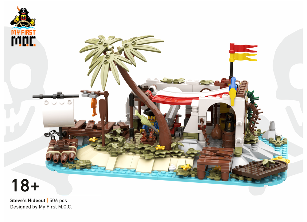 LEGO MOC Steve's Hideout by MyFirstMOC | Rebrickable - Build with LEGO