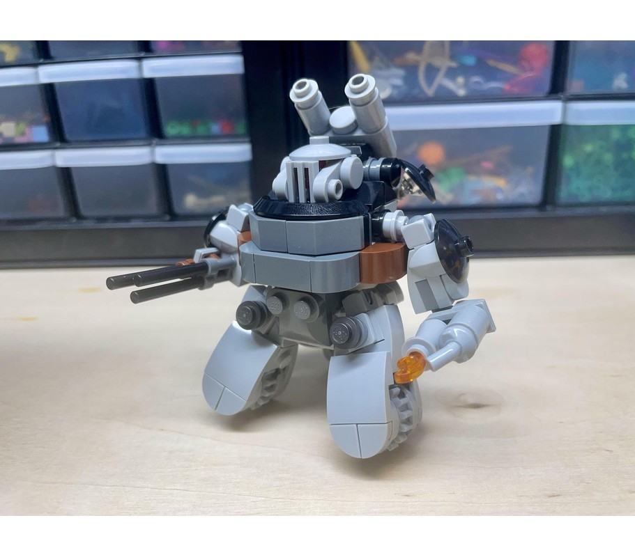 LEGO MOC Fallout 4/76 Sentry Bot by LustyArgonian | Rebrickable - Build ...