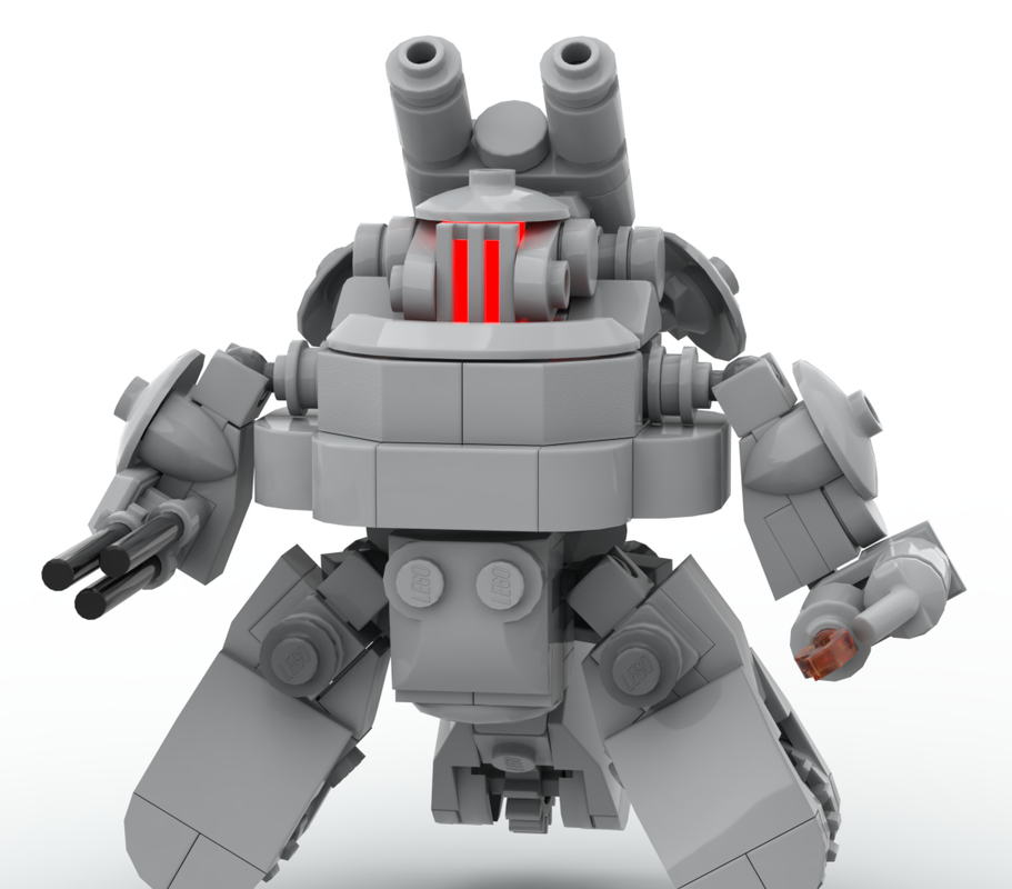 LEGO MOC Fallout 4/76 Sentry Bot by LustyArgonian | Rebrickable - Build ...