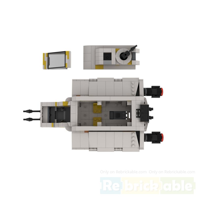 LEGO MOC Rebels Phantom by Kiwi-Bricks | Rebrickable - Build with LEGO
