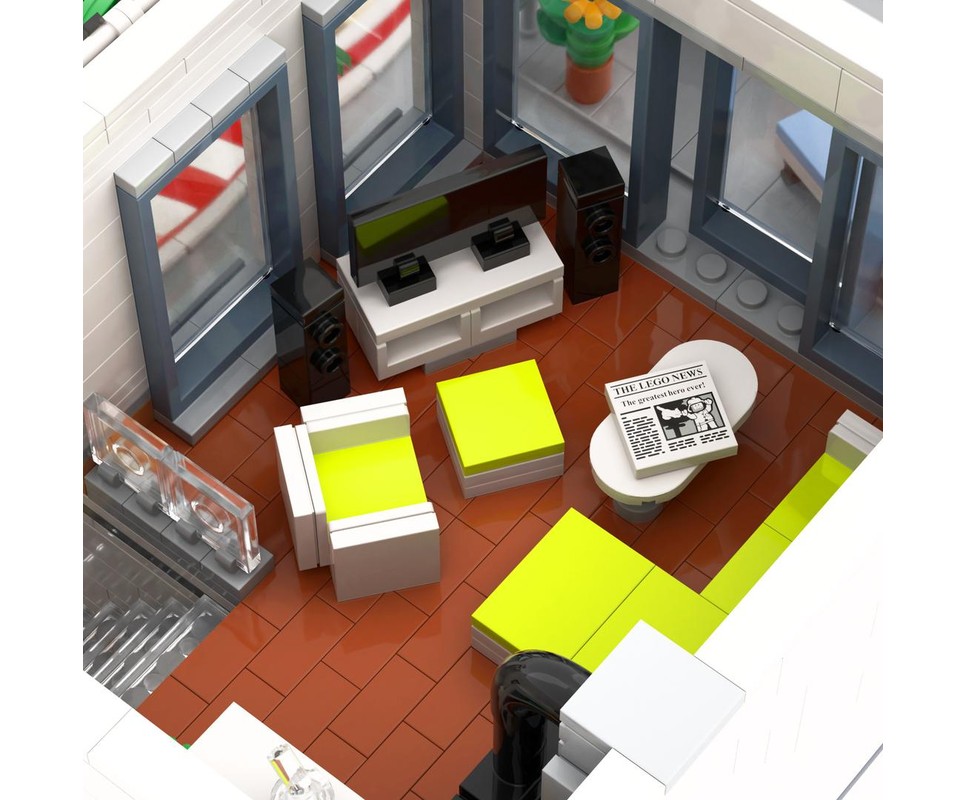 LEGO MOC Townhouse with Kebab Store (Döner Laden) by PriBri ...