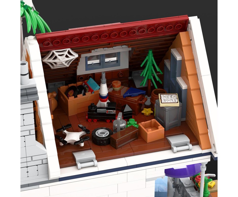 LEGO MOC-195333 Townhouse with Kebab Store (Döner Laden) by PriBri ...