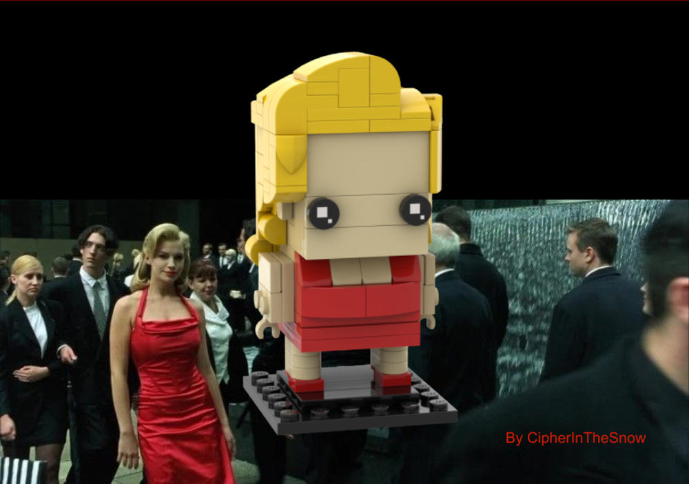 LEGO MOC Woman in the Red Dress (The Matrix) by CipherInTheSnow ...