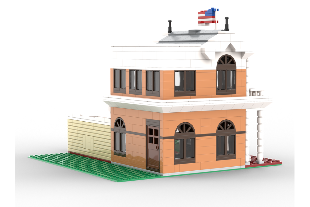 LEGO MOC Main Street USA Chamber of Commerce by Andretect | Rebrickable ...