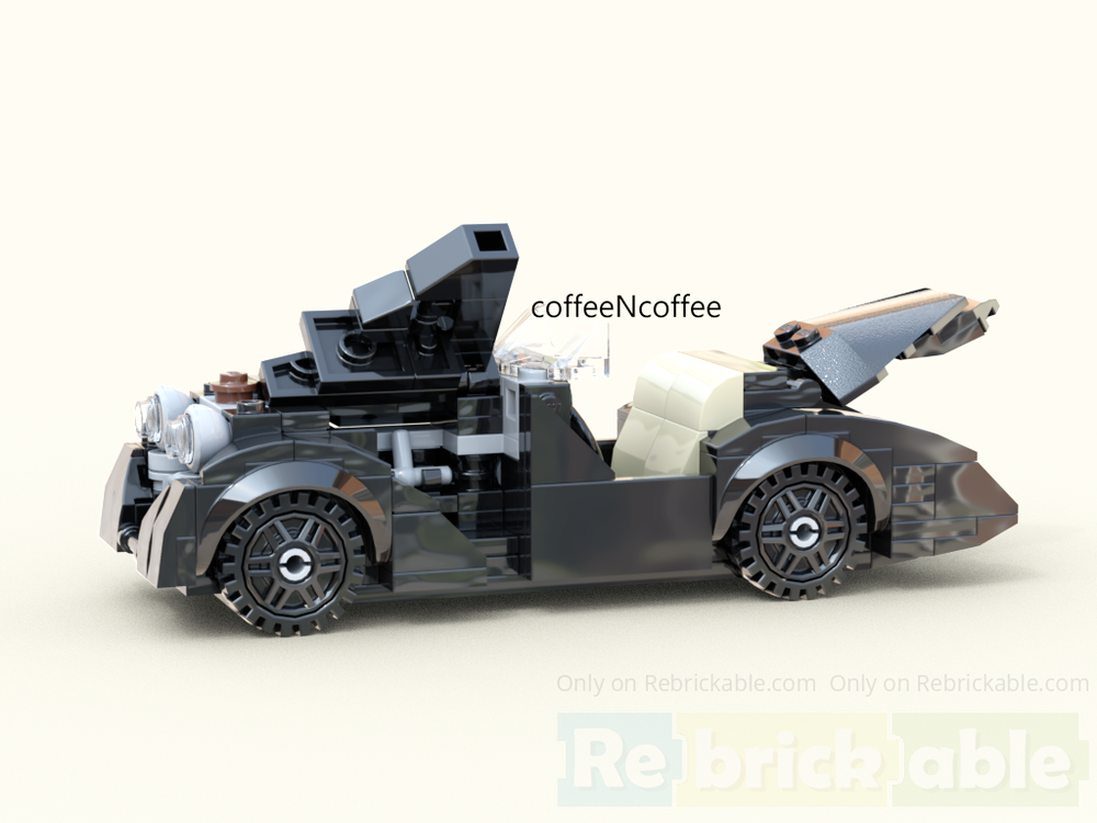 LEGO MOC Mercedes-Benz SSK Trossi by coffeeNcoffee | Rebrickable ...