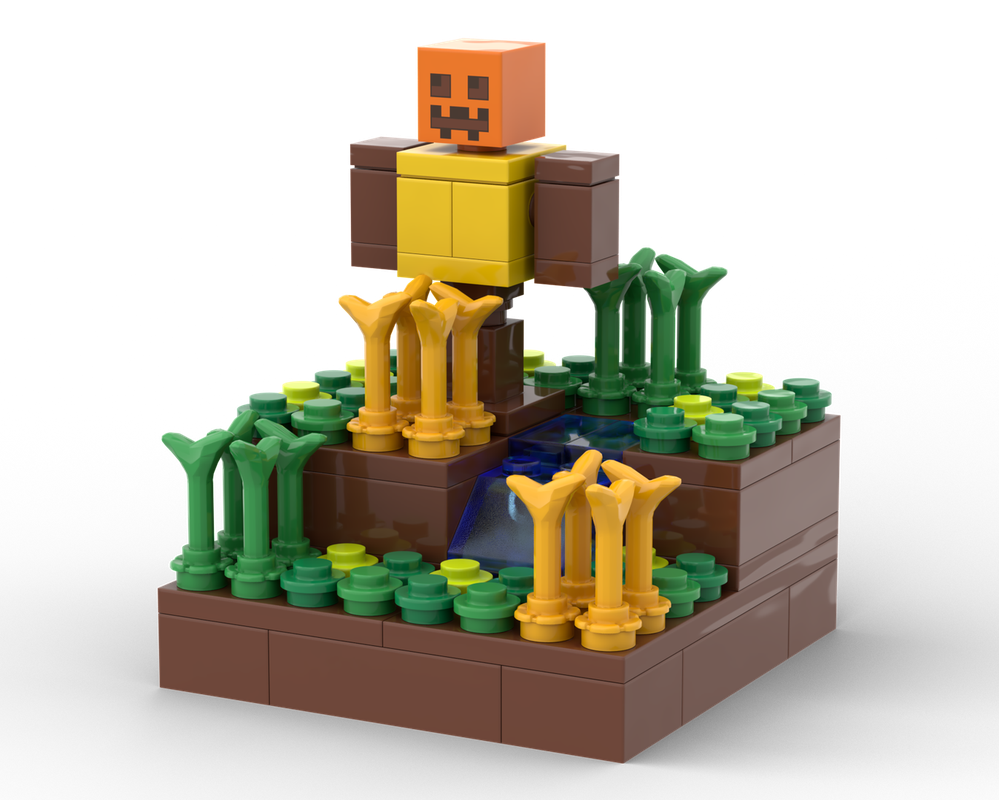 LEGO MOC The Wheat Field by FlexnBrickz | Rebrickable - Build with LEGO