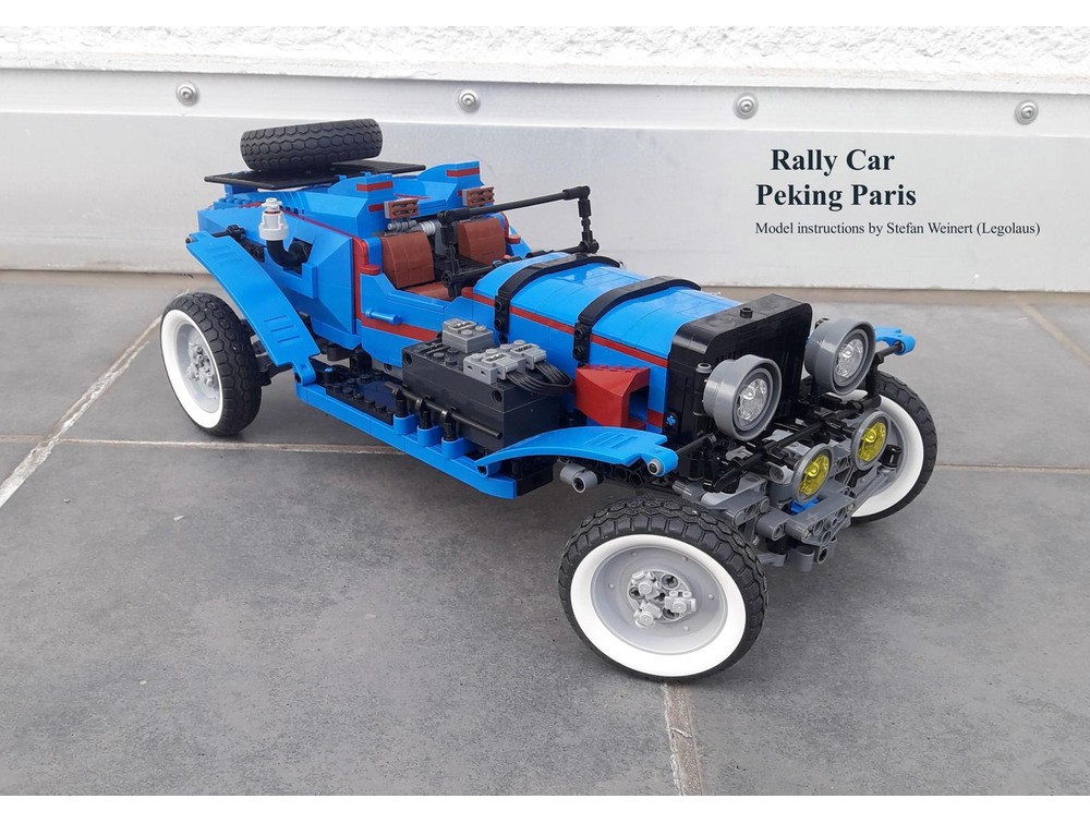 LEGO MOC Rally Car Peking Paris (RC Version) by legolaus | Rebrickable ...