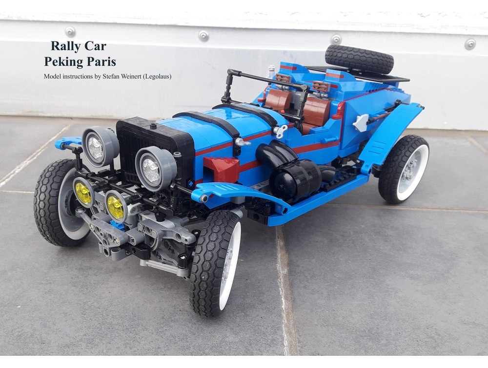 LEGO MOC Rally Car Peking Paris (RC Version) by legolaus | Rebrickable ...