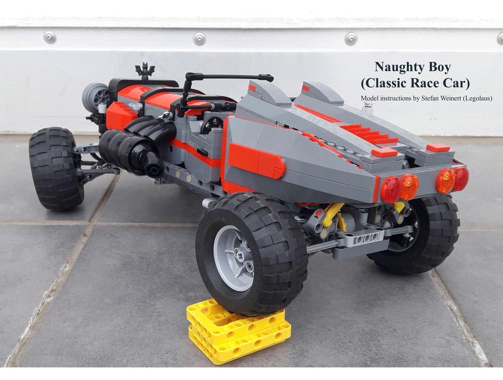 LEGO MOC Naughty Boy Race Car (RC Version) by legolaus | Rebrickable ...