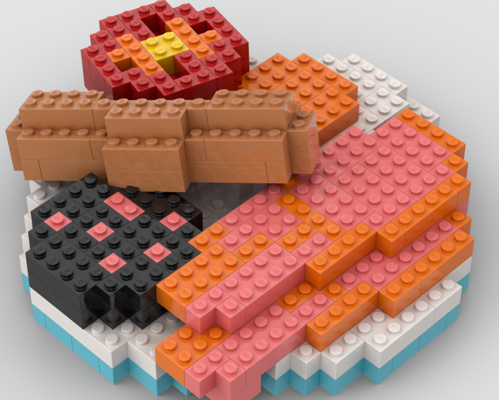 LEGO MOC English Breakfast by DoesTheBrick | Rebrickable - Build with LEGO