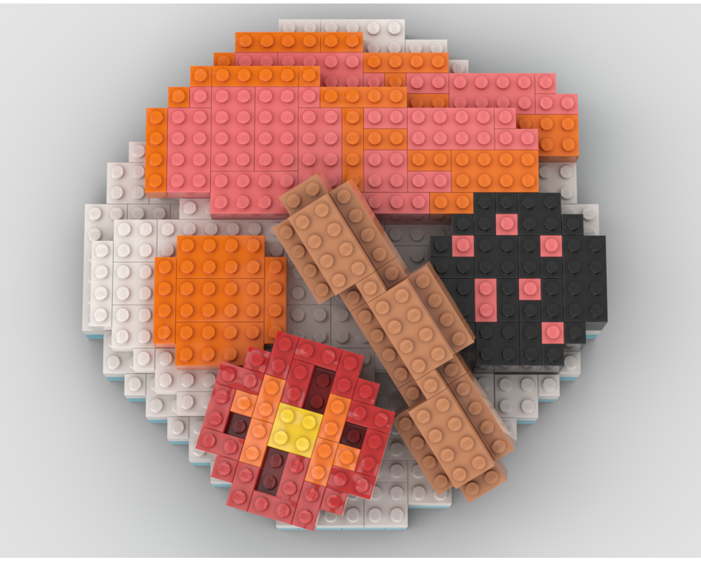 LEGO MOC English Breakfast by DoesTheBrick | Rebrickable - Build with LEGO