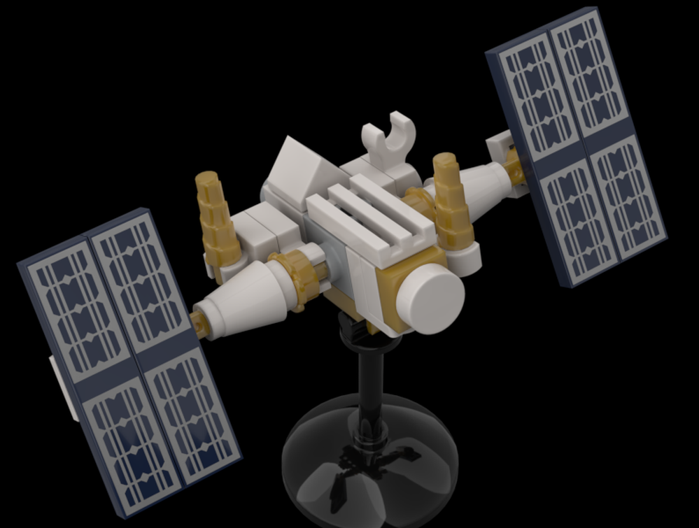 LEGO MOC Space Station by x_luca_x3 | Rebrickable - Build with LEGO