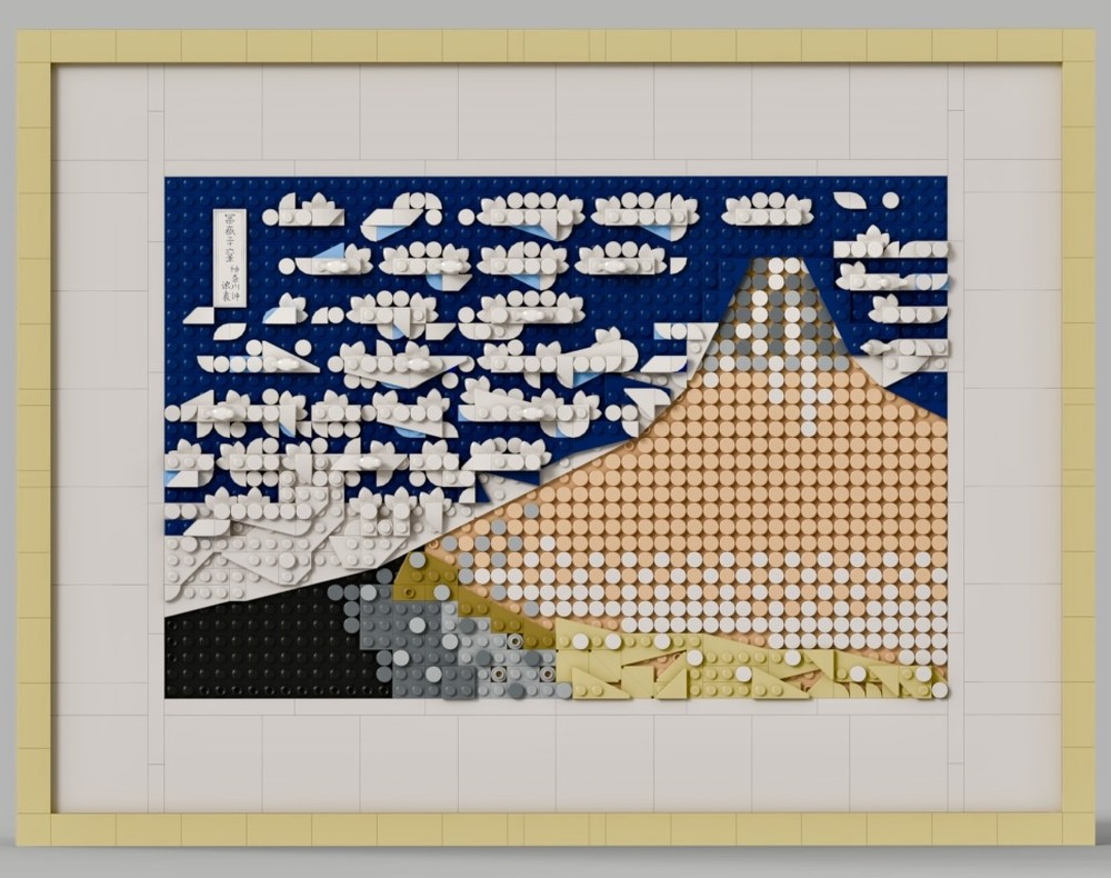 LEGO MOC RED FUJI by KeisukeOmori | Rebrickable - Build with LEGO