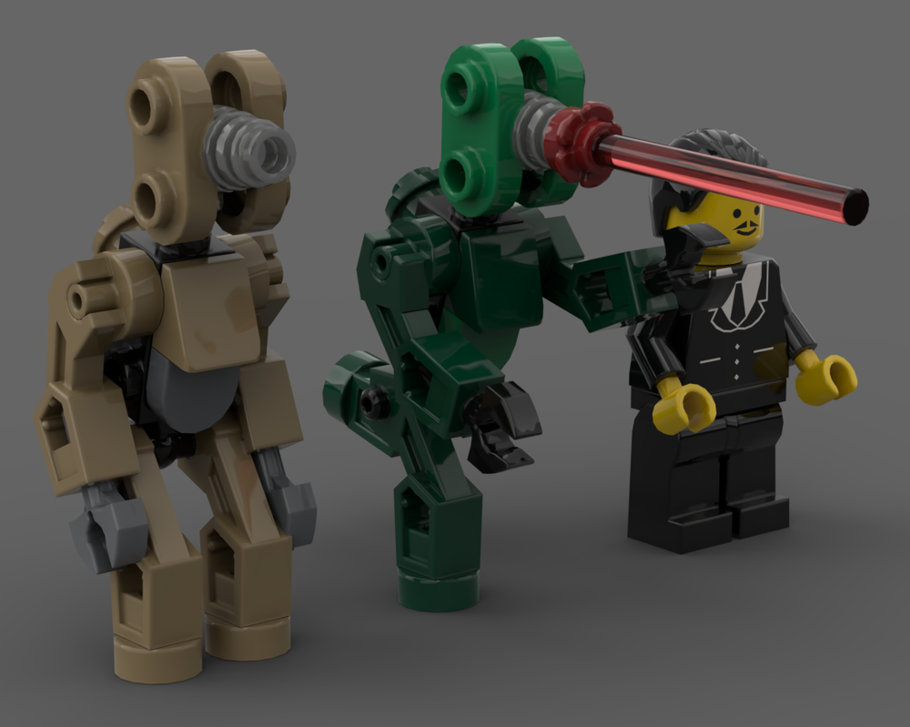LEGO MOC Fallout Assaultron by LustyArgonian | Rebrickable - Build with ...