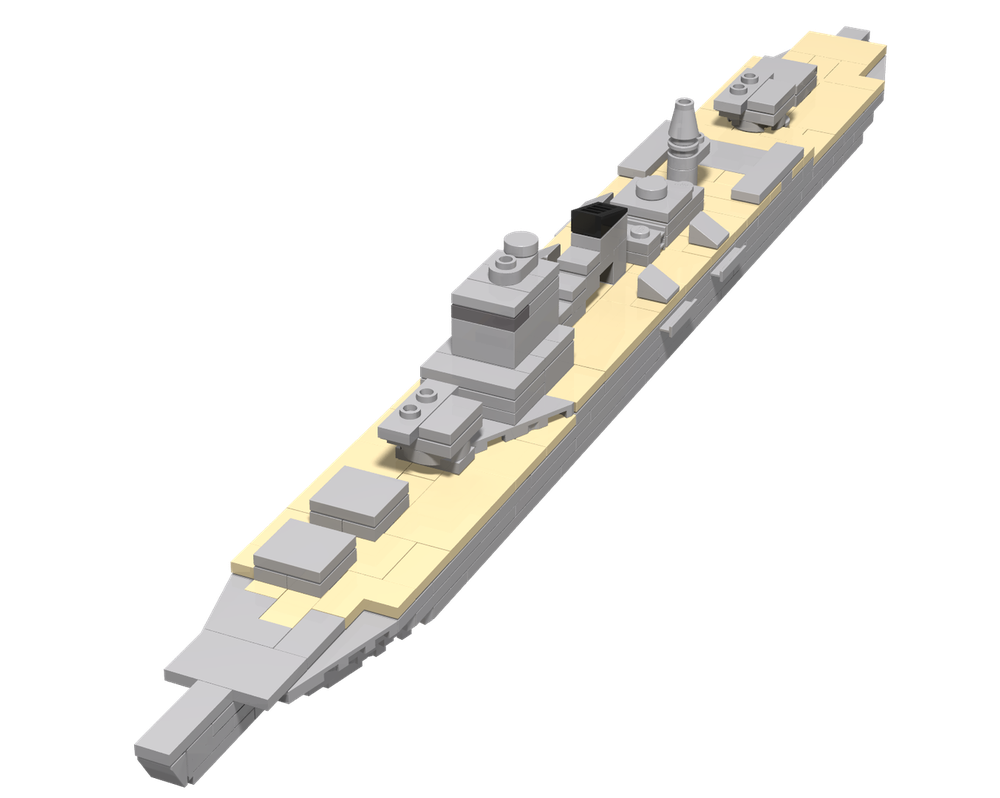 LEGO MOC 1:560 scale IJN Shimanto(wows) by yamato534 | Rebrickable ...