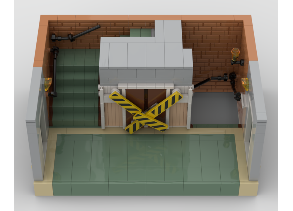 Lego Moc The Big Bang Theory Corridor By Bricckoli Rebrickable