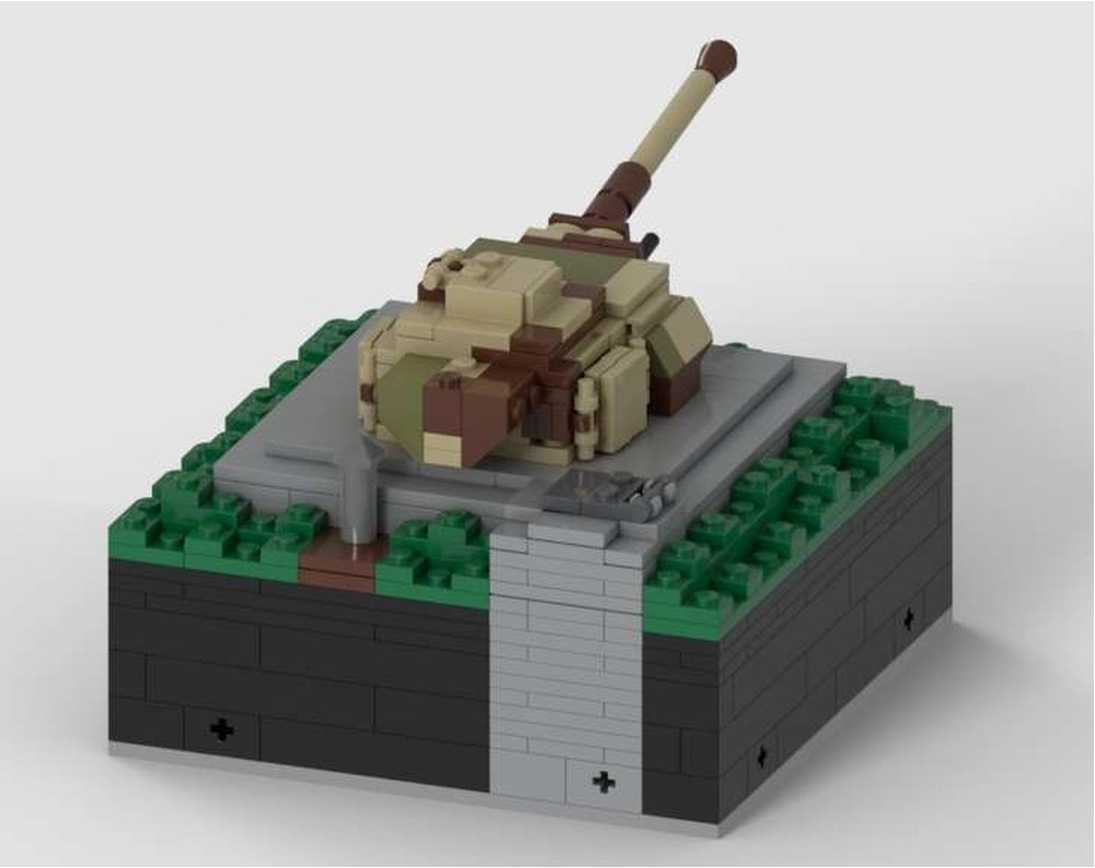 Lego Moc Modular Terrain Panzerturm By Mikey2110 Rebrickable