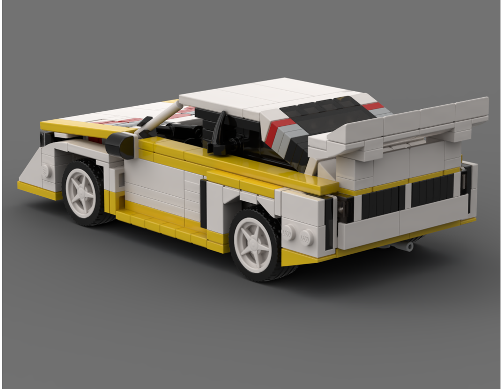 LEGO MOC Audi S1 E2 Quattro by StigMocs | Rebrickable - Build with LEGO