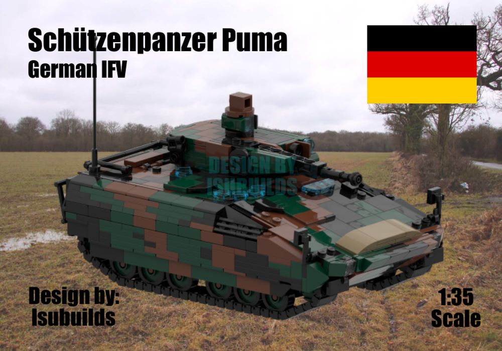 LEGO MOC Schützenpanzer Puma by Isubuilds | Rebrickable - Build with LEGO