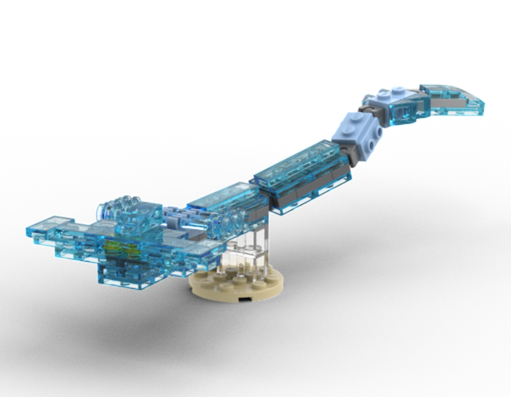 LEGO MOC Subnautica - Mini Ghost Leviathan by Soundwave142 ...