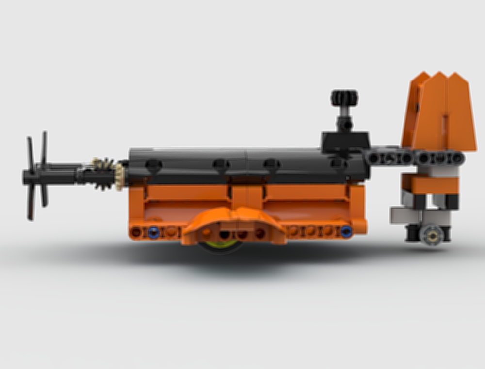 LEGO MOC weird plane by Happytoot10 | Rebrickable - Build with LEGO