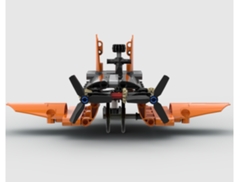 Lego Moc Weird Plane By Happytoot10 Rebrickable Build With Lego