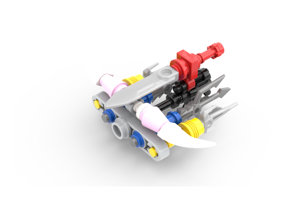 LEGO MOC-195420 Mighty Morphin Power Rangers Power Blaster (MMPR, 恐竜戦隊 ...