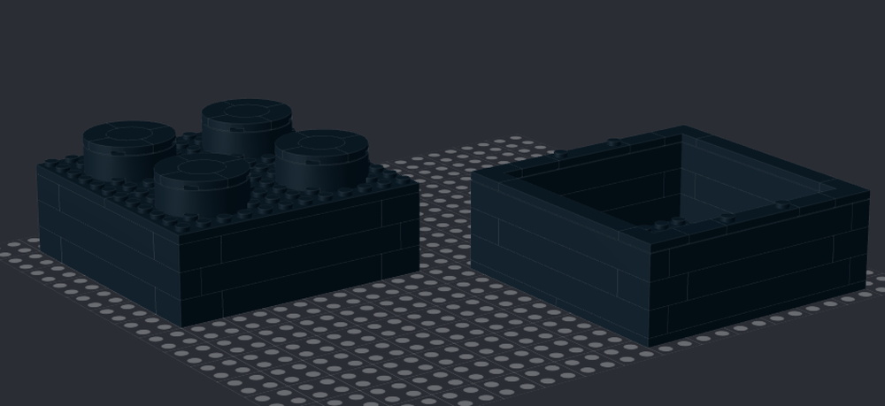 LEGO MOC 2x2 Big Brick Simple build by Glenner132 | Rebrickable - Build ...