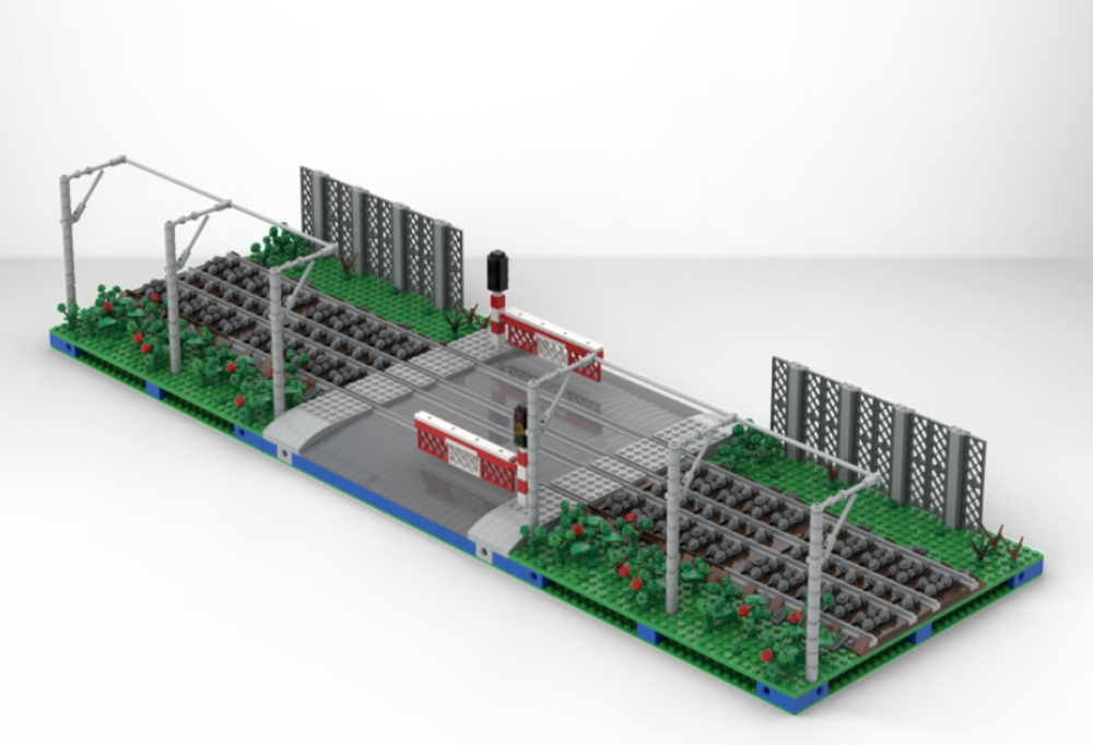 LEGO MOC train rails by CreatorExpert | Rebrickable - Build with LEGO
