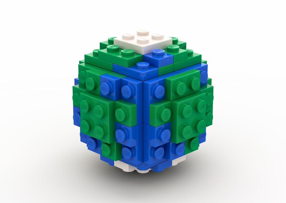 LEGO MOC Planet Earth by The Bobby Brix Channel | Rebrickable - Build ...